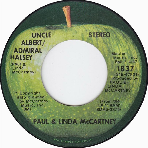 Paul McCartney – Uncle Albert – Admiral Halsey – PowerPop… An Eclectic ...